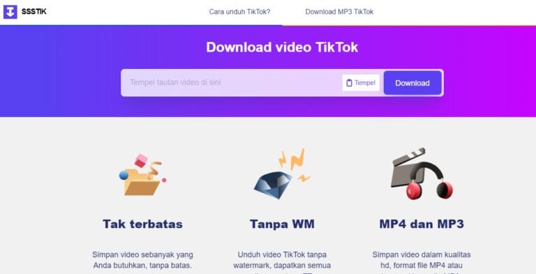 SSSTIK.IO: Cara Cepat Unduh Video TikTok dan Twitter Tanpa Watermark