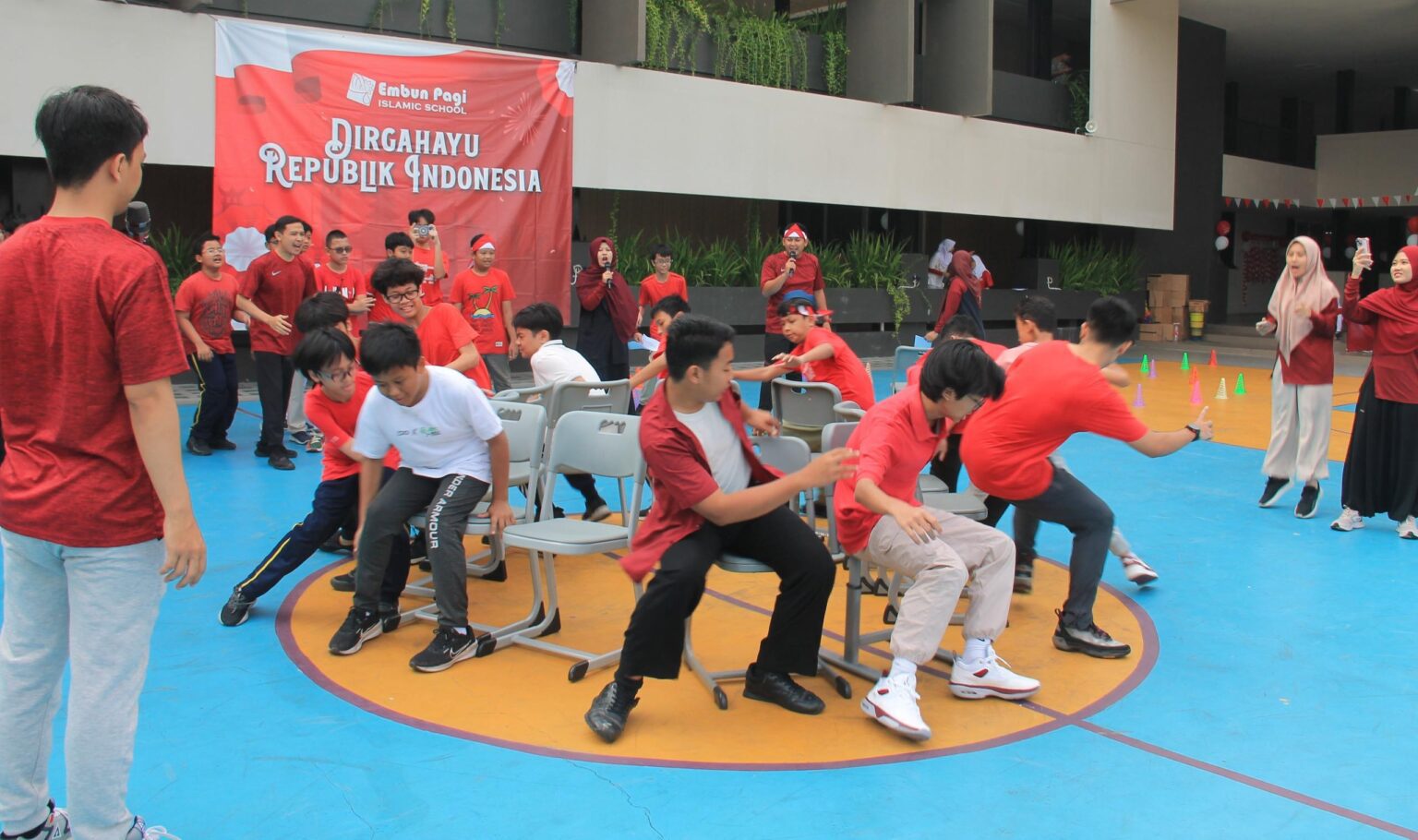 Soliditas SMP-SMA Embun Pagi Islamic School dalam Memeriahkan HUT RI ke-79