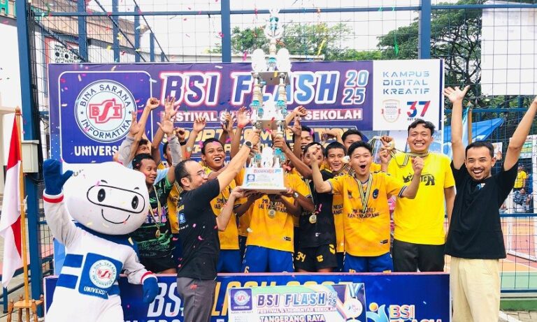 SMKN 1 Kab. Tangerang Resmi Jadi Raja Futsal di BSI FLASH 2025 ...