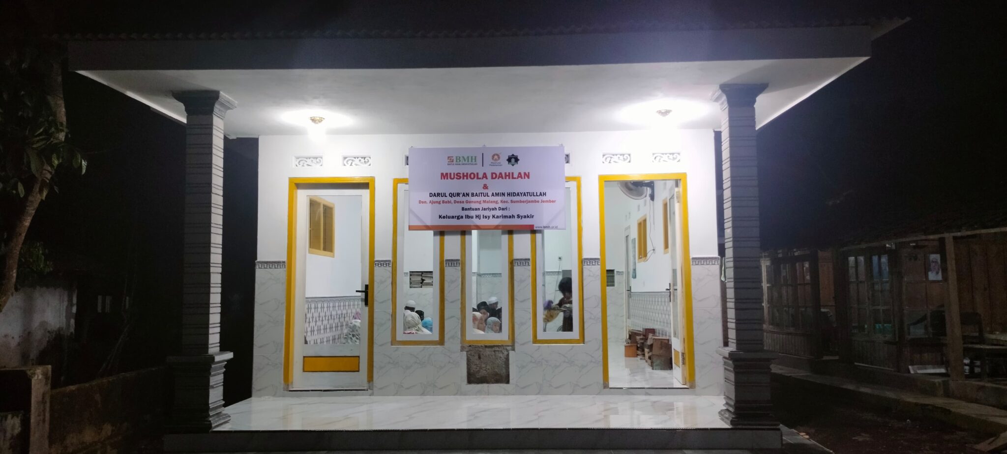 BMH Resmikan Pembangunan Mushala Dahlan dan Rumah Quran Baitul Amin