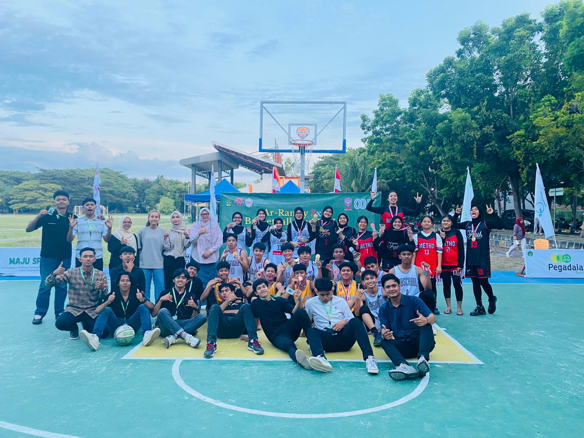 Ar-Raniry 3x3 Basketball Cup 2025 Meriahkan HUT Ke-80 RI
