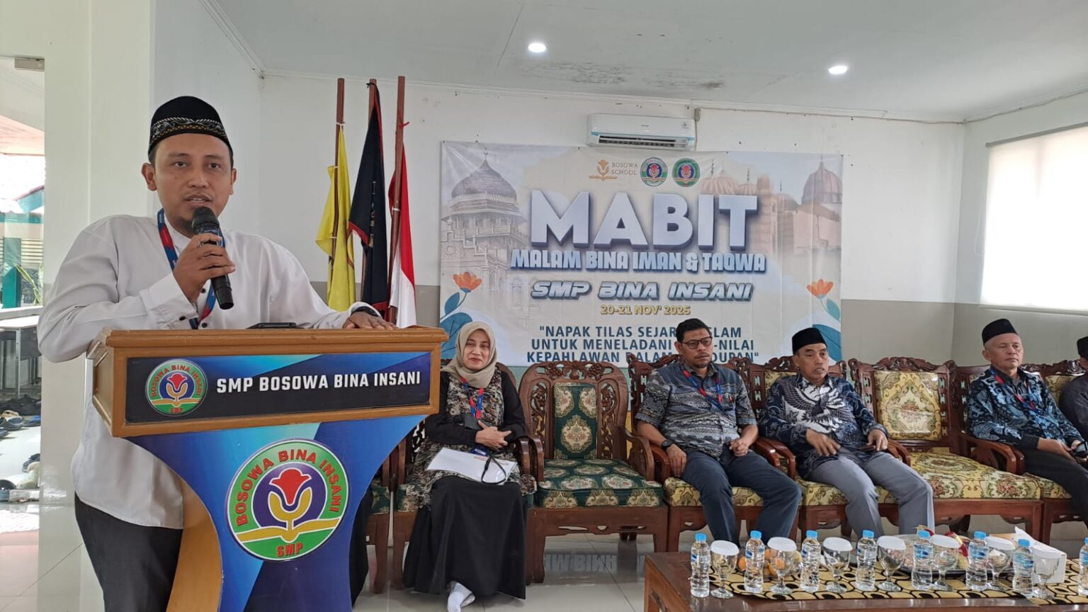 SMP Bina Insani Gelar Acara Mabit, Angkat Tema Napak Tilas Sejarah Islam