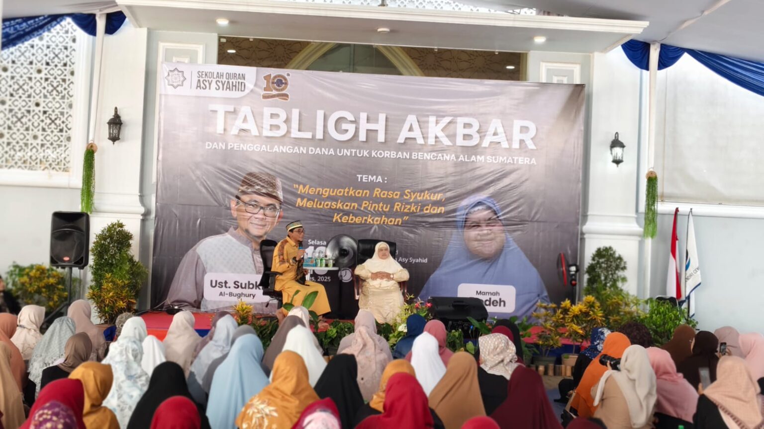 Mamah Dedeh dan Ustadz Subki Al-Bughury Duet pada Acara Tabligh Akbar ...